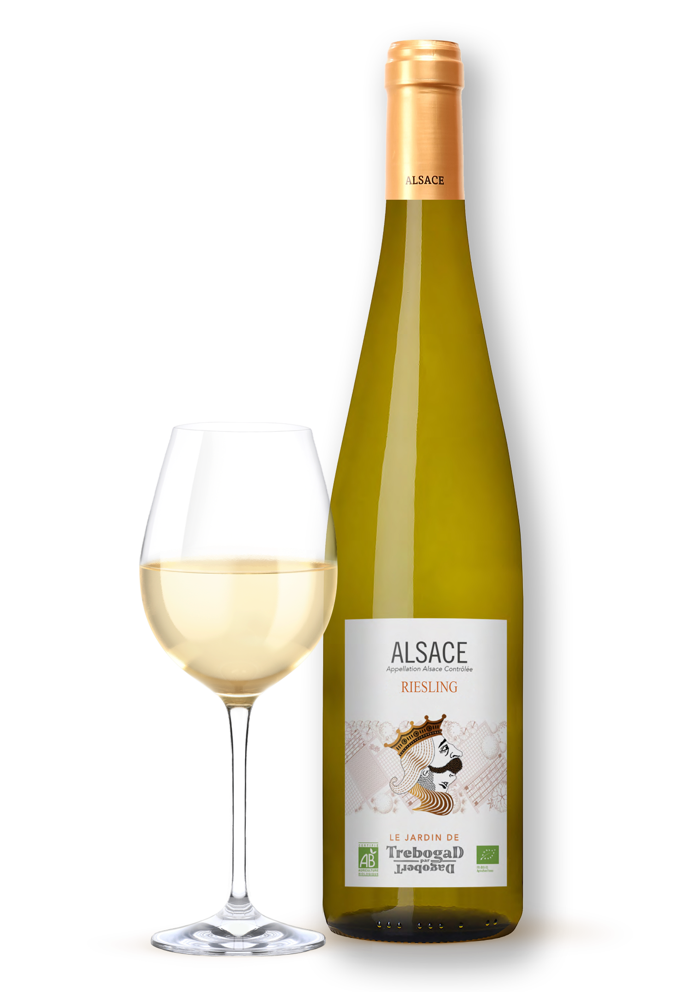 Riesling 2021 Jardin De Trebogad Cave Du Roi Dagobert Vins D Alsace